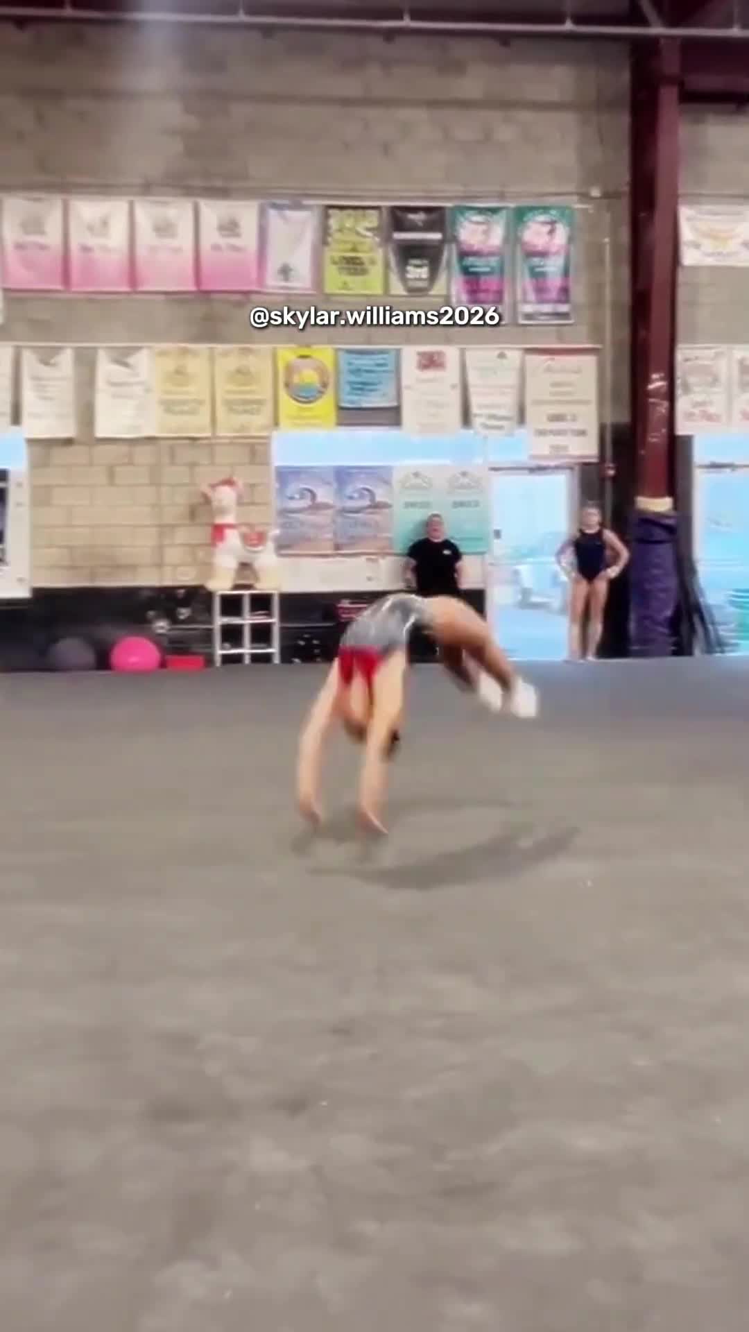 Skylar is putting in the work