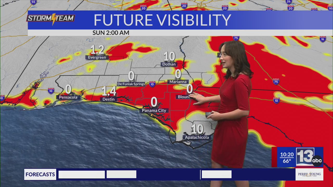 Watch now: Saturday night & Sunday forecast