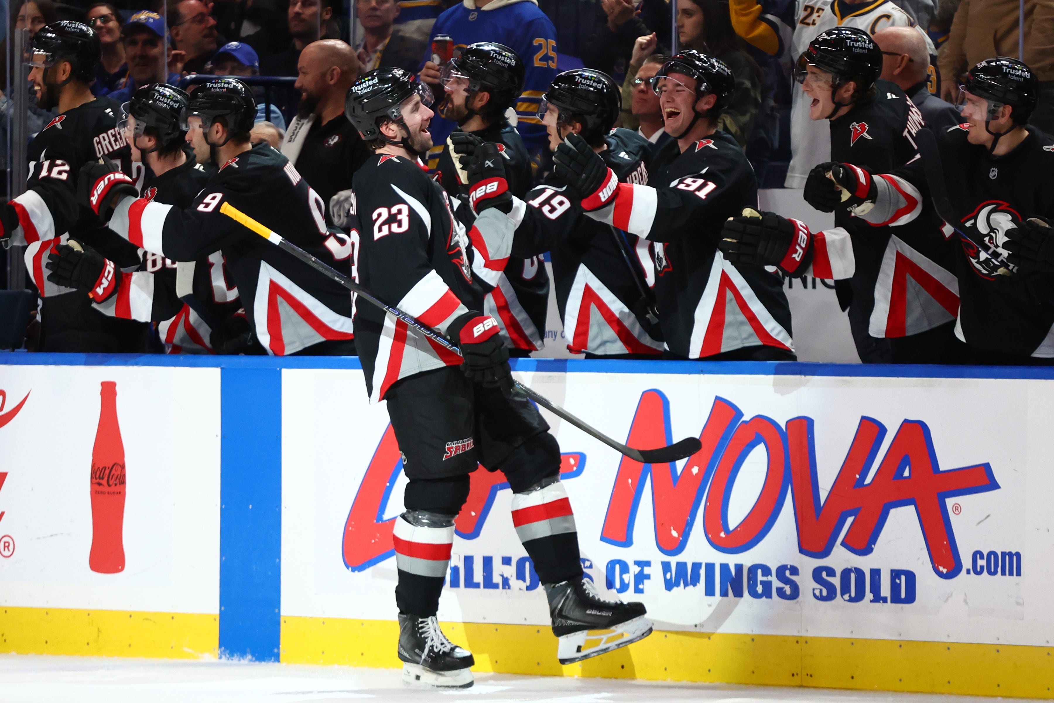 Samuelsson's three-point game leads Sabres to eighth-straight win, 4-1 ...