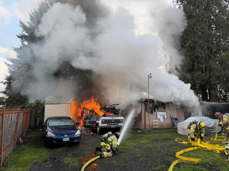 One hospitalized after RV fire in Forest Grove