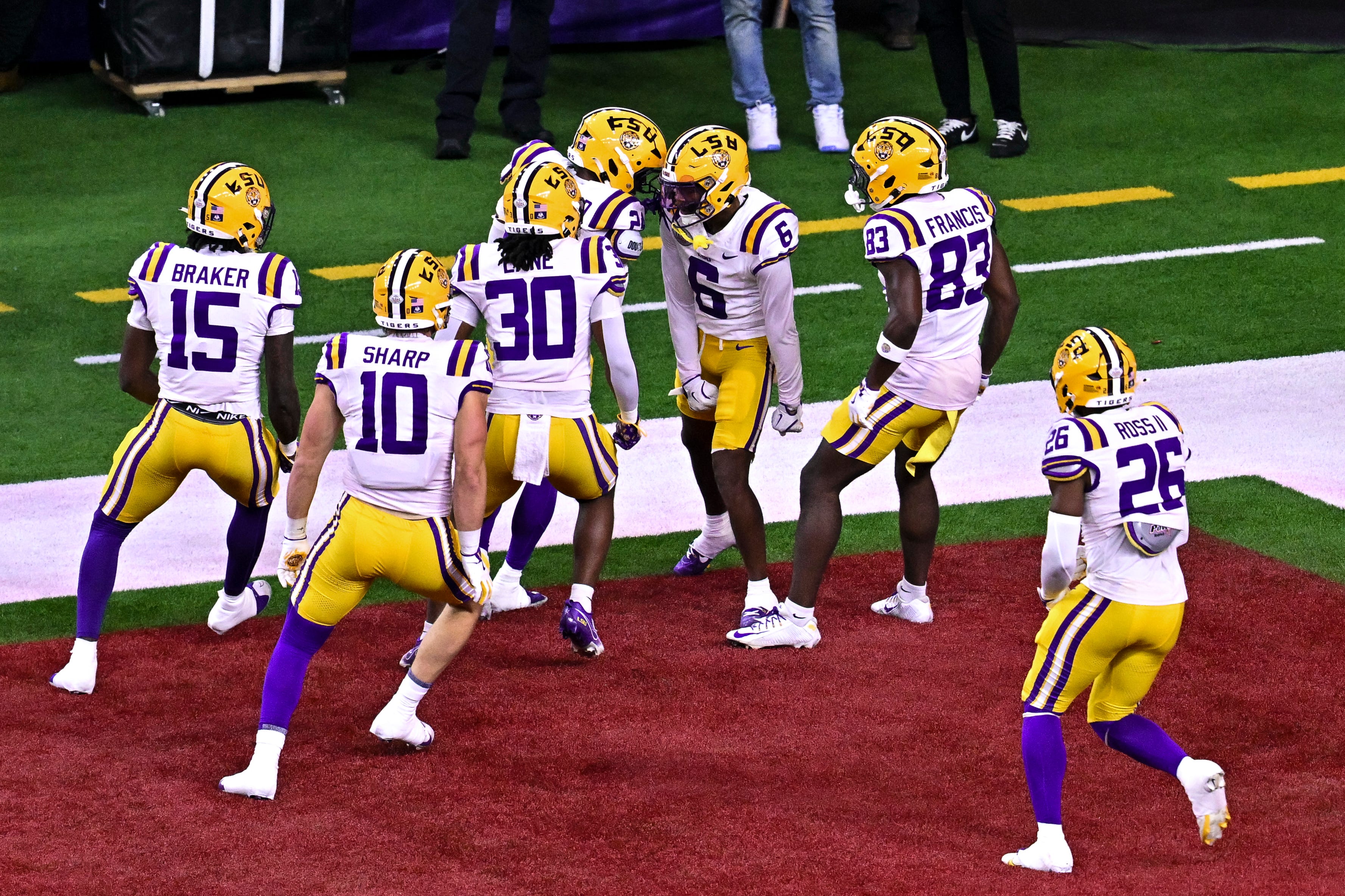 LSU officially announces Woodside Energy as jersey patch sponsor