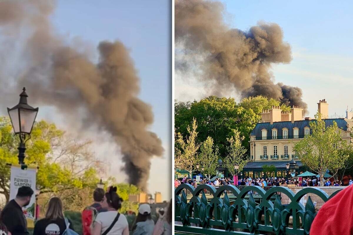 Fire breaks out inside ride at Disney World's EPCOT park