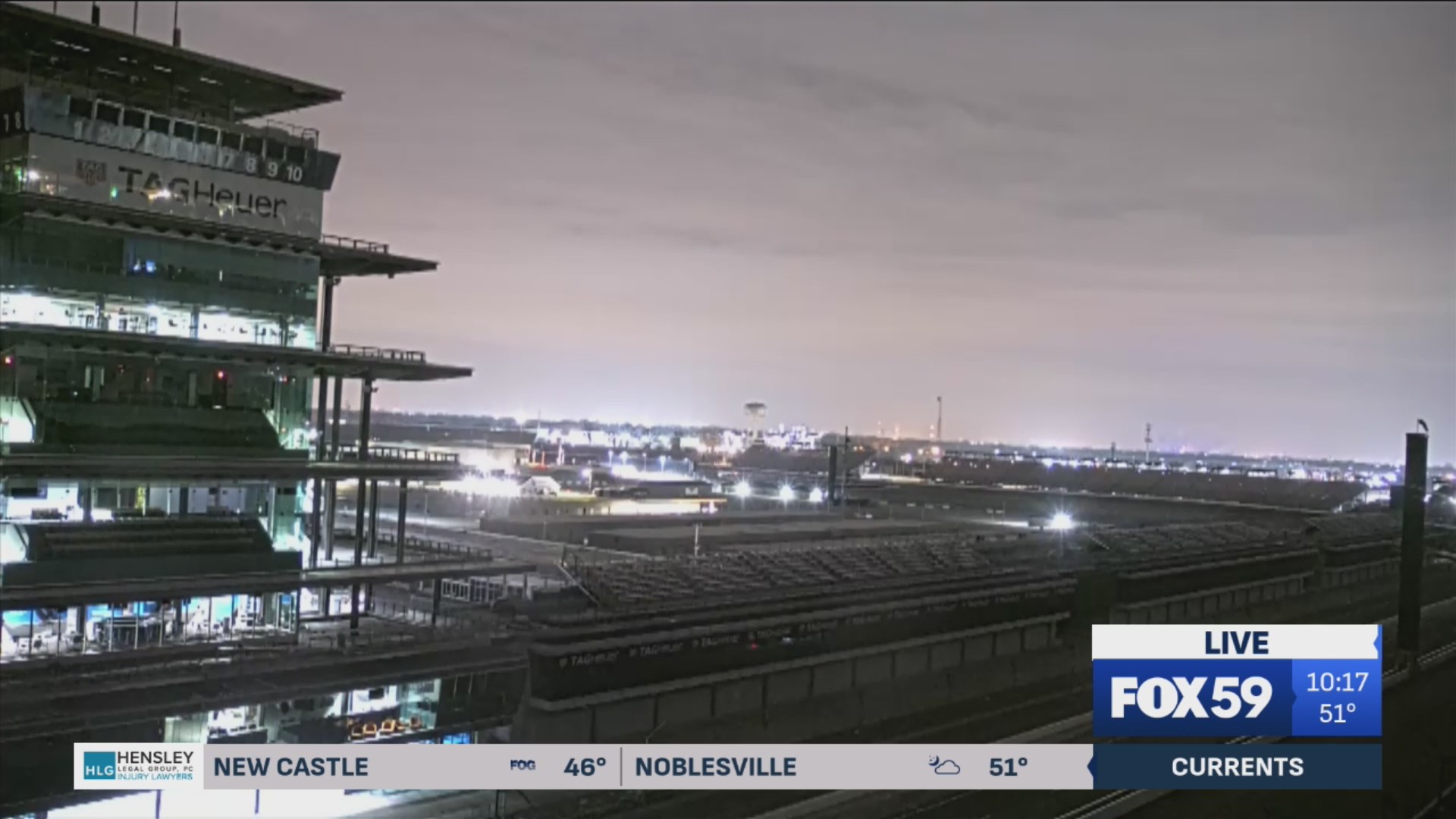 Thunderstorms leading to a big cool down