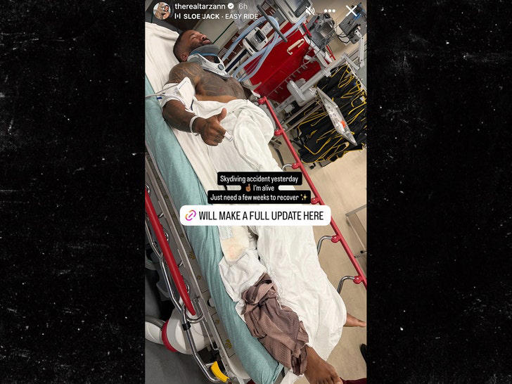 Animal influencer Mike 'Real Tarzann' Holston injured in skydiving accident