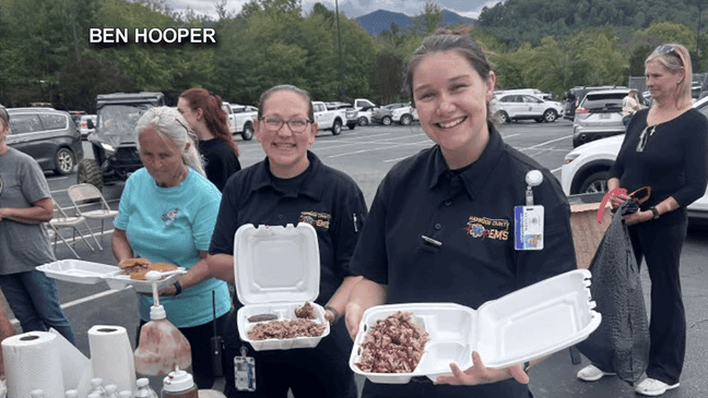 Ben's Backdraft BBQ rises from food truck to community hub after Helene