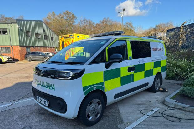 Welsh Ambulance Service unveils first fully electric vehicles