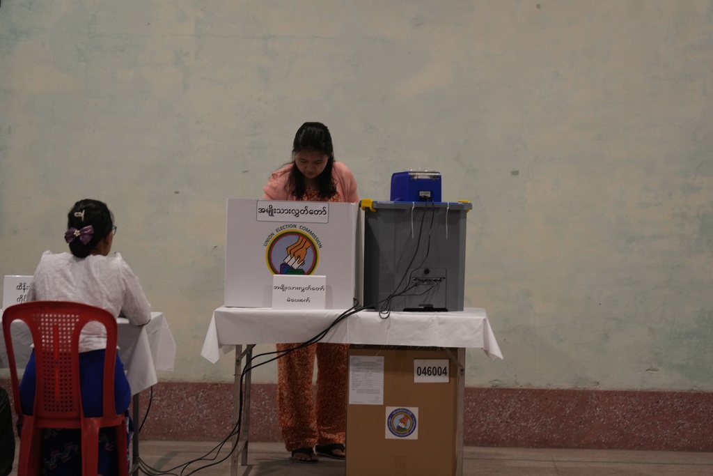 Polls open for Myanmar's first election since military seized power