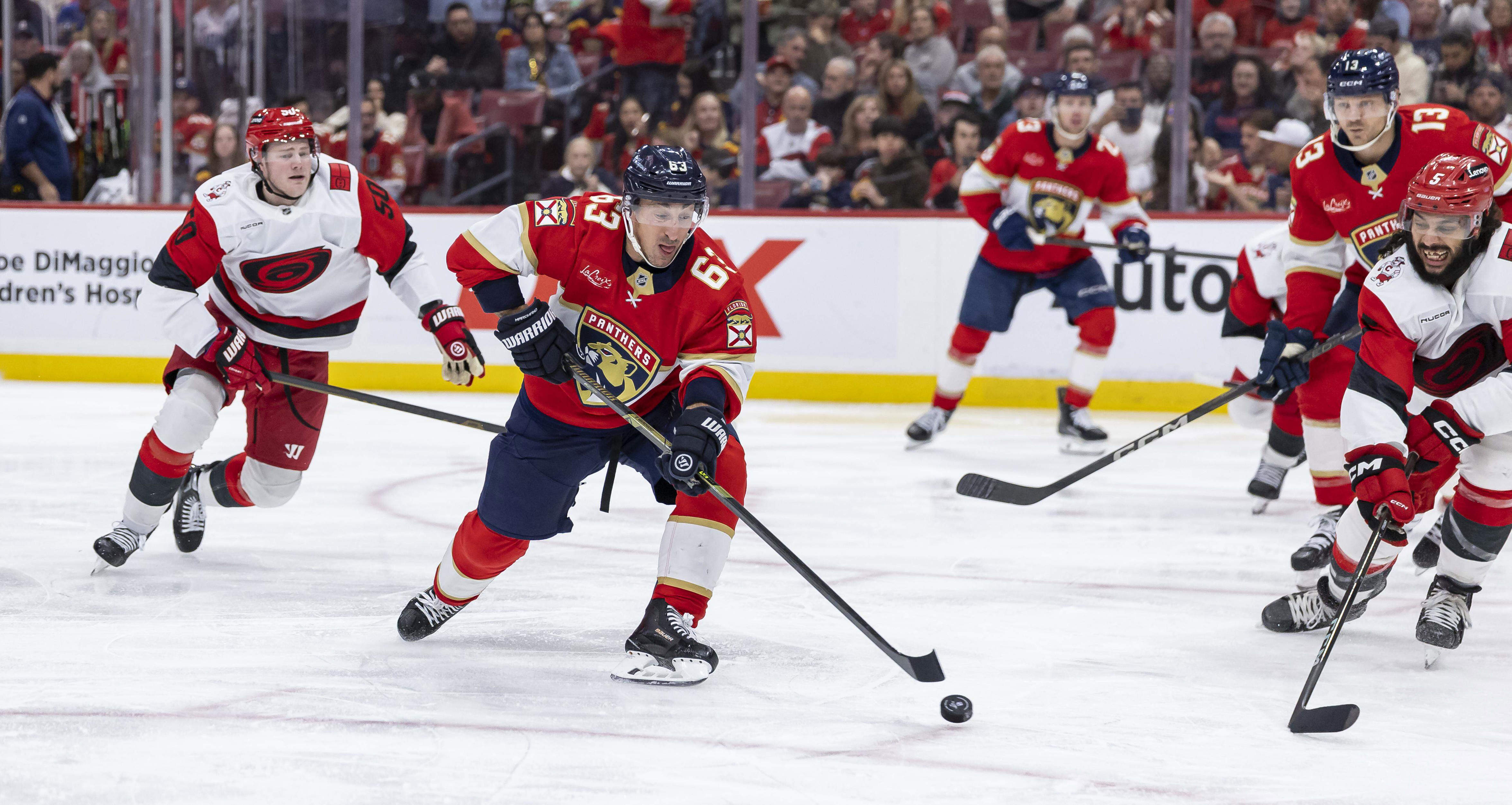 Panthers get another lineup boost as Brad Marchand returns from injury ...