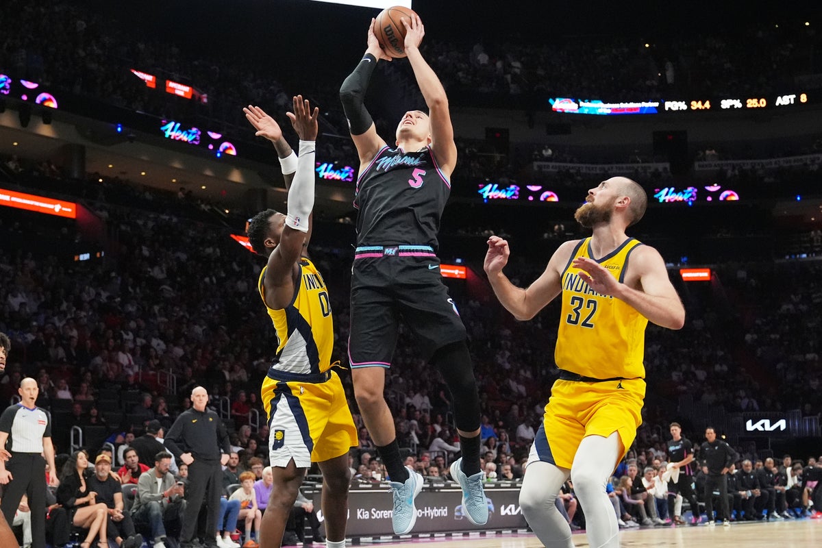 Heat se escapa en el último cuarto y vence 142-116 a Pacers