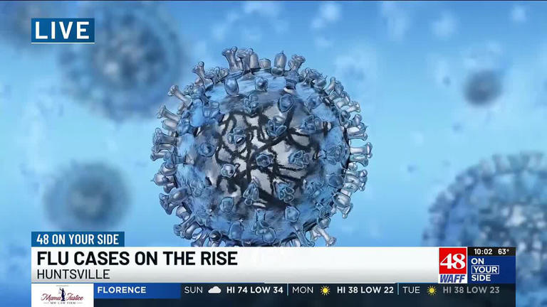 Flu season in Alabama spiked early, cases are doubling