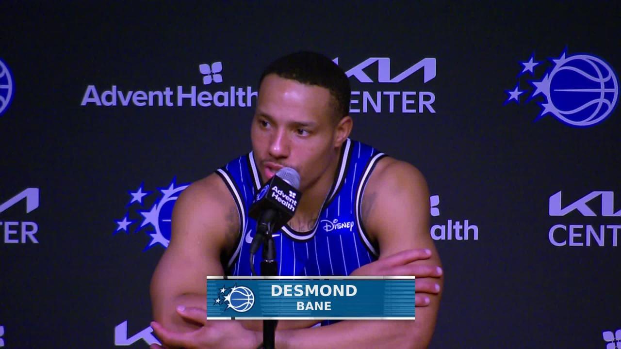 ORL 127, DEN 126: Desmond Bane postgame media availability