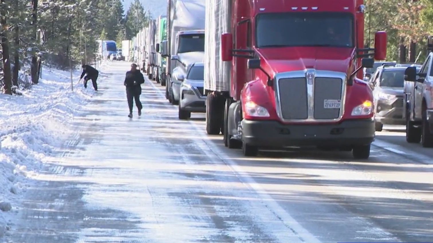 Traffic nightmare follows I-80 shutdown