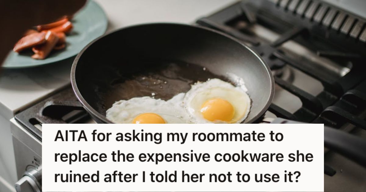 Woman confronted her careless roommate about ruining her cookware, but ...
