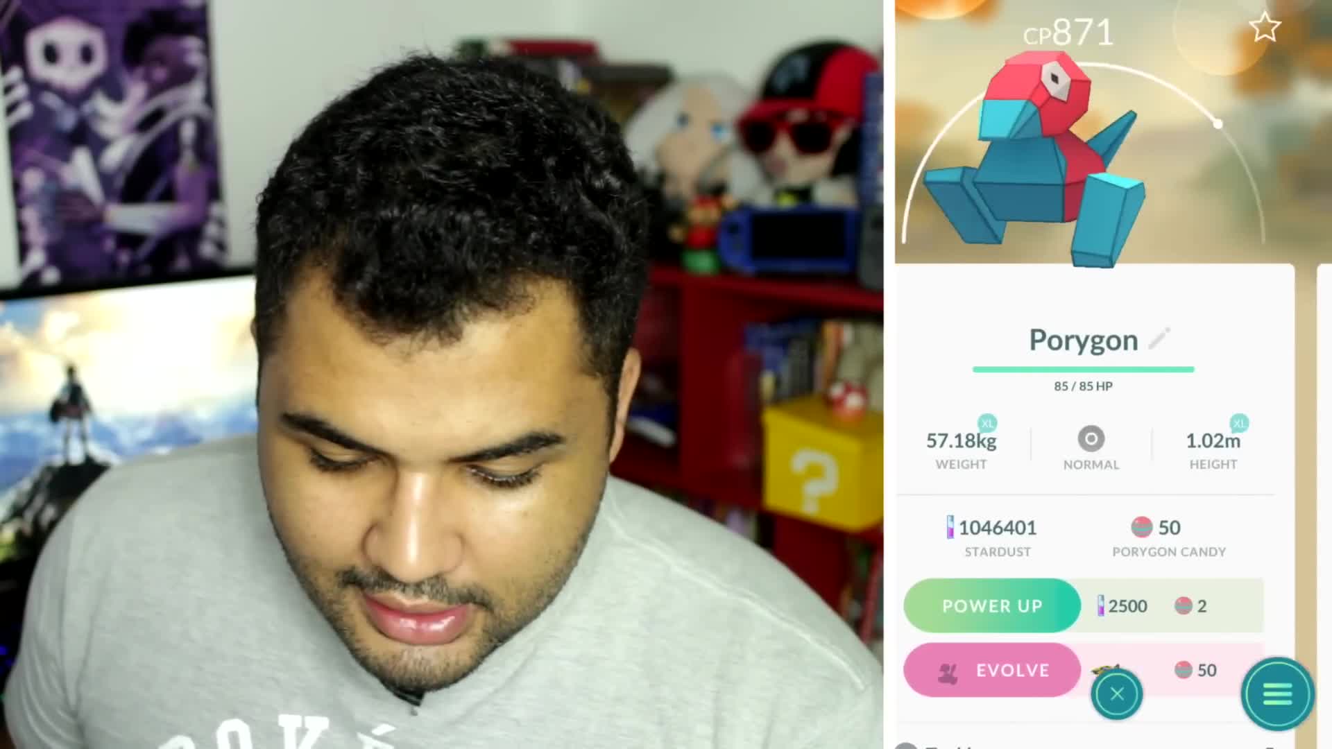 EVOLUINDO PORYGON PARA PORYGON 2! - (UPGRADE) - POKEMON GO