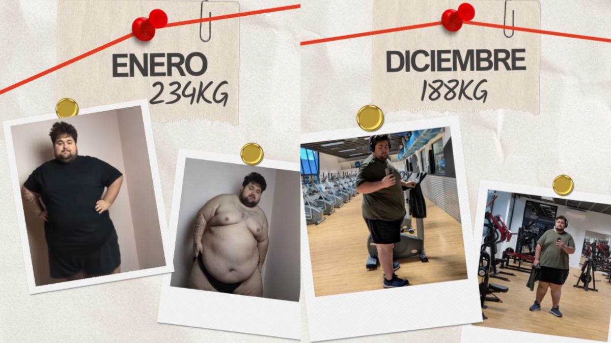 Un español que ha perdido más de 60 kilos en un año estalla: "Ser obeso ...
