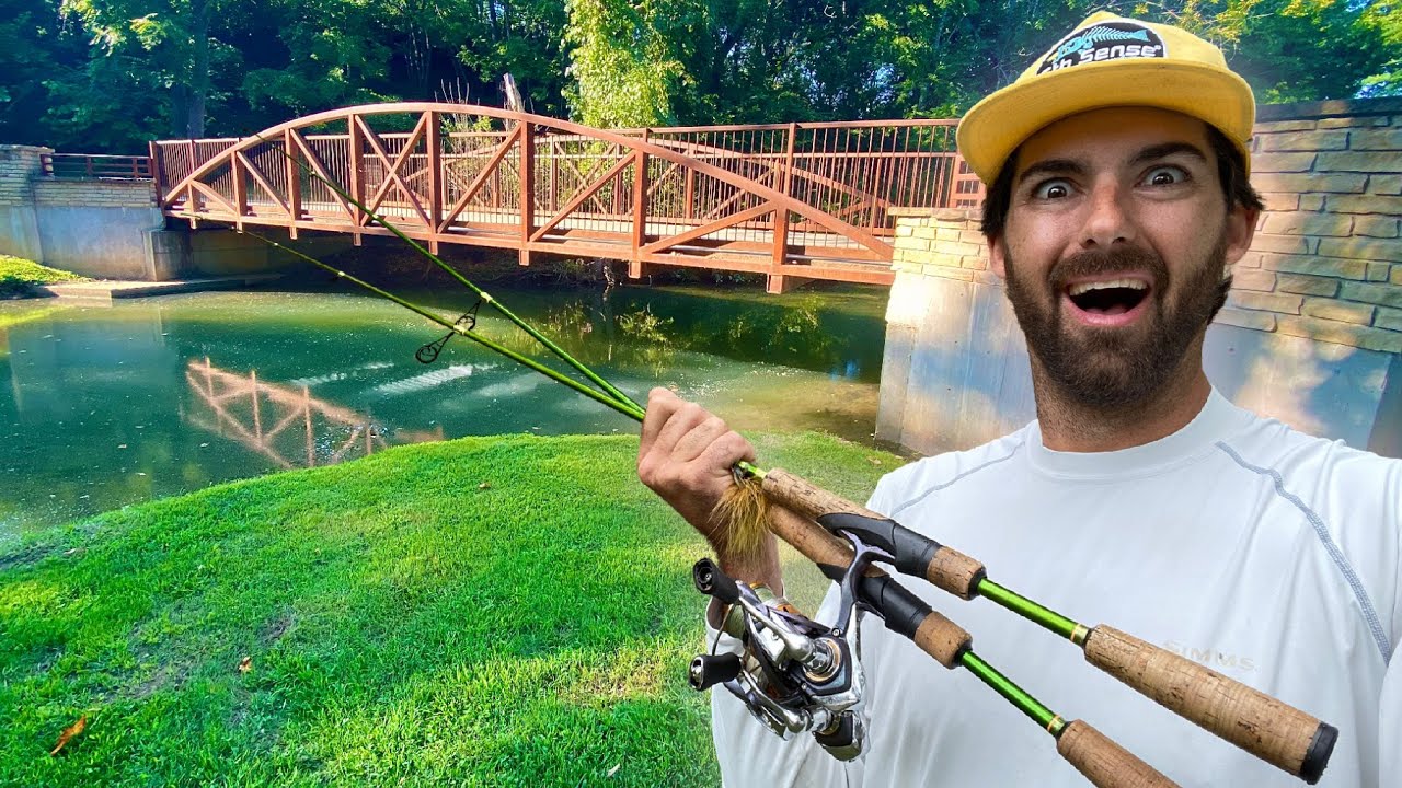 Tiny creek hides huge surprises full of big fish action