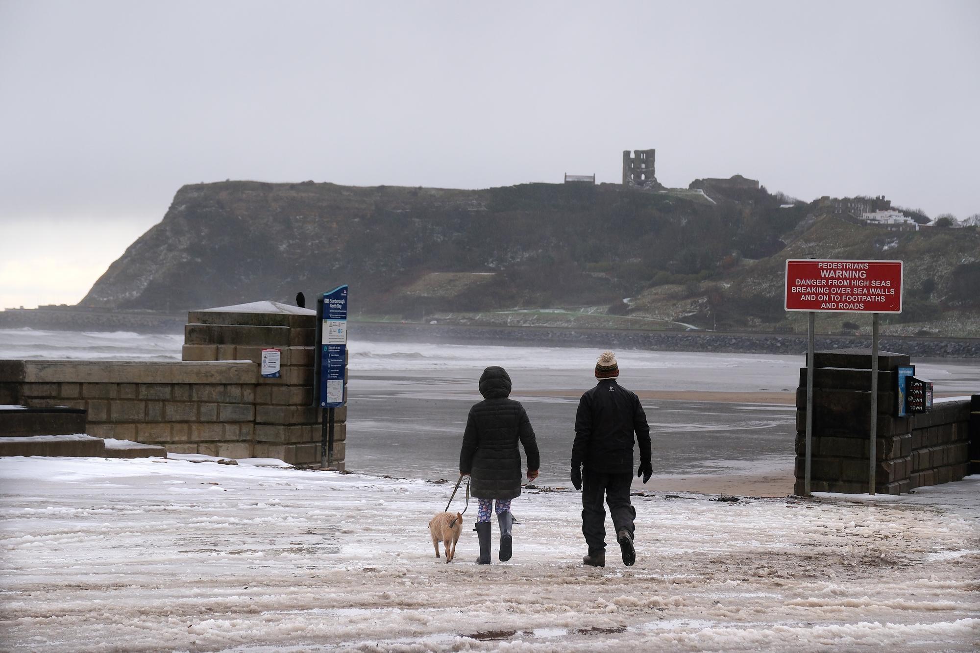 Yellow health warning issued for Yorkshire as week-long cold snap set ...