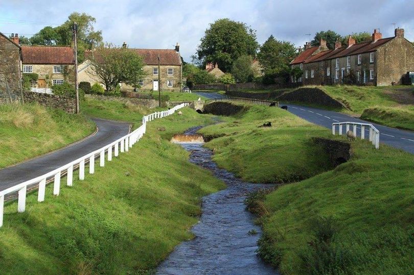 'Enchanting' Yorkshire village with babbling brook and red rooved cottages