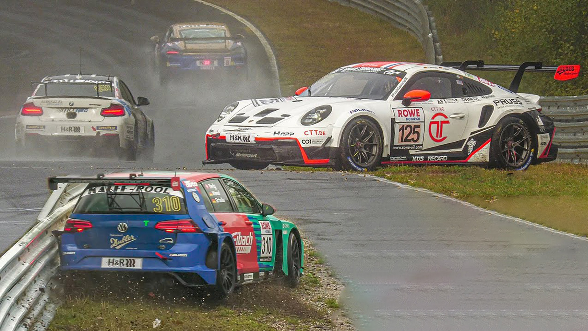 Wer hat das rutschige 12h-Rennen auf dem Nürburgring überlebt?