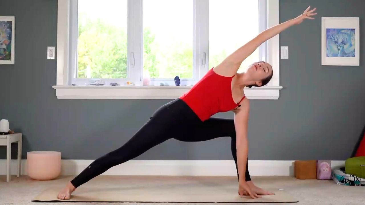 20 min yoga flow to explore inner wisdom