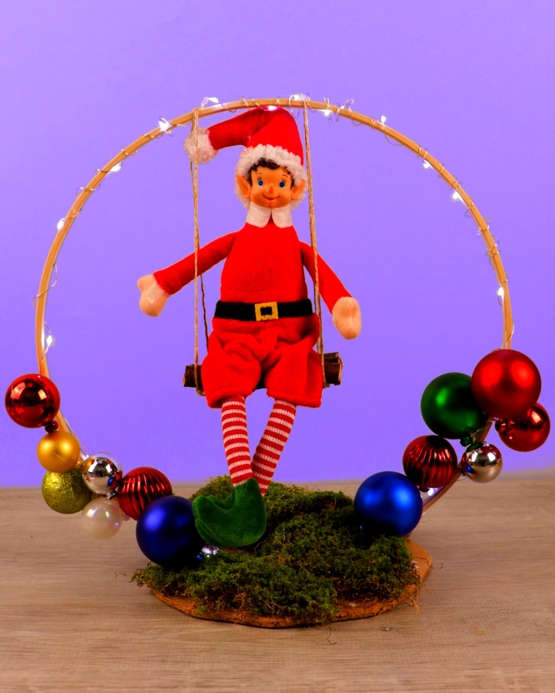 DIY adorable elf centerpiece as Christmas decor🧑‍🎄