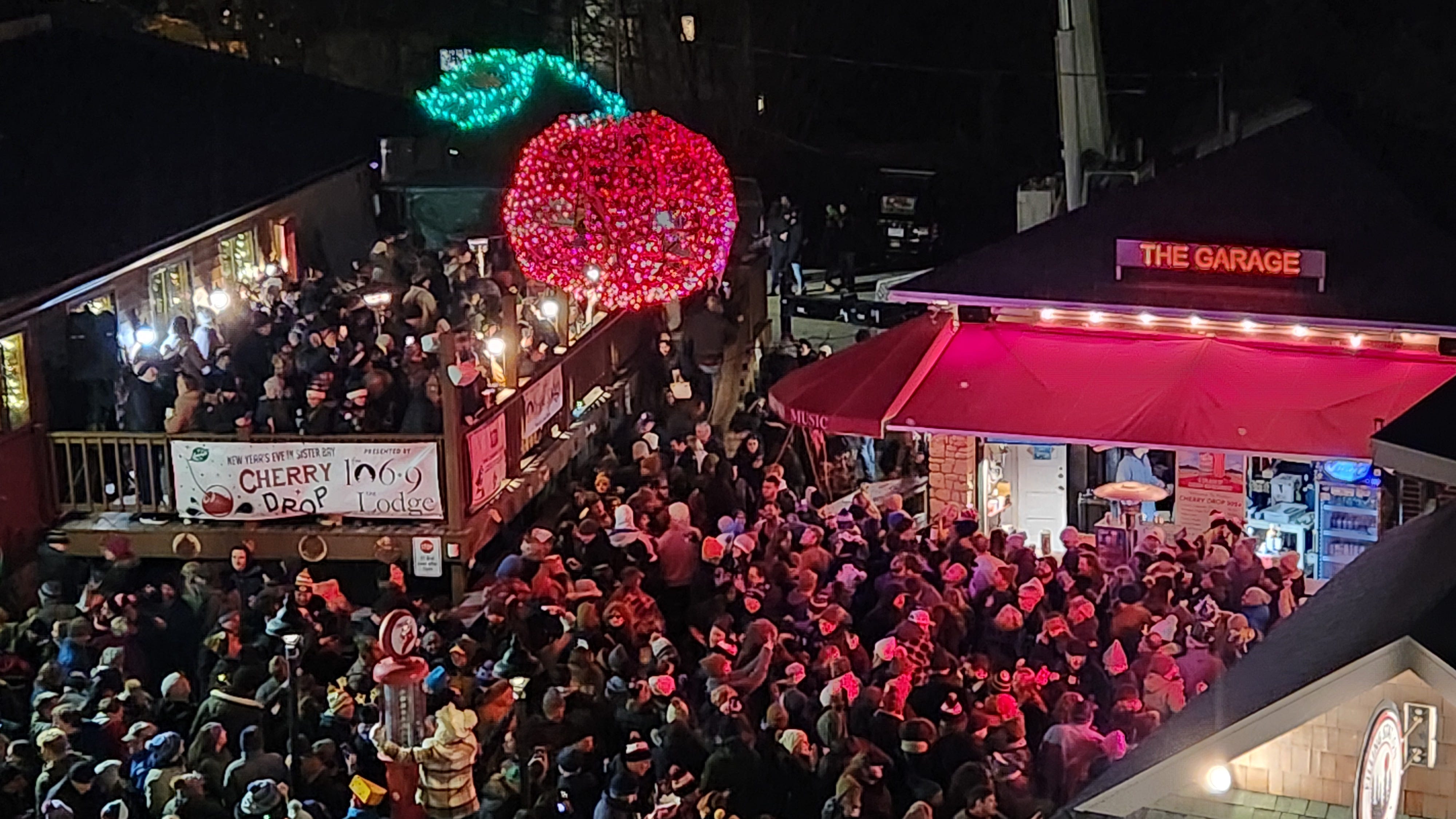 Shrimp, a cherry, more. See quirky New Year’s Eve drop traditions.