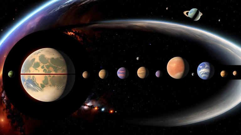 4 planet-system layouts may dominate the entire universe