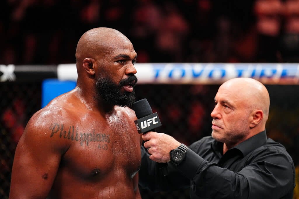 The UFC legend Jon Jones says hit him harder than anyone else