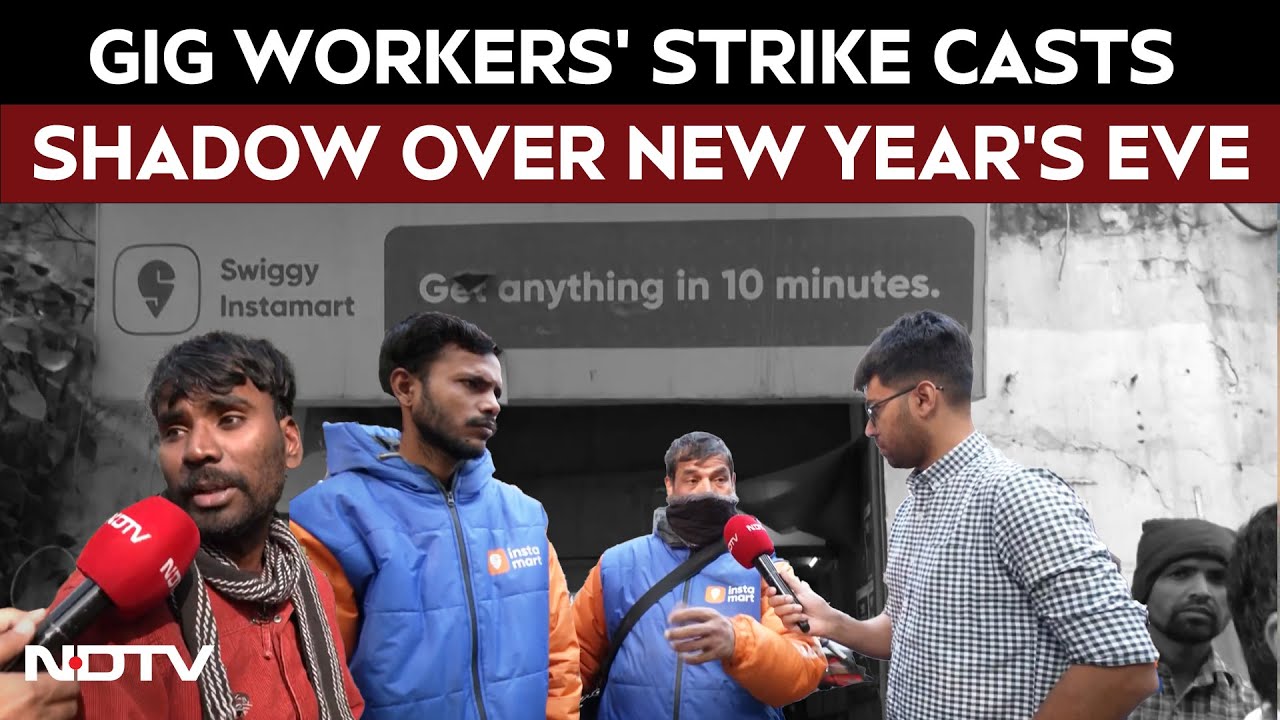 Quick commerce | Gig workers' strike casts shadow over New Year's Eve ...