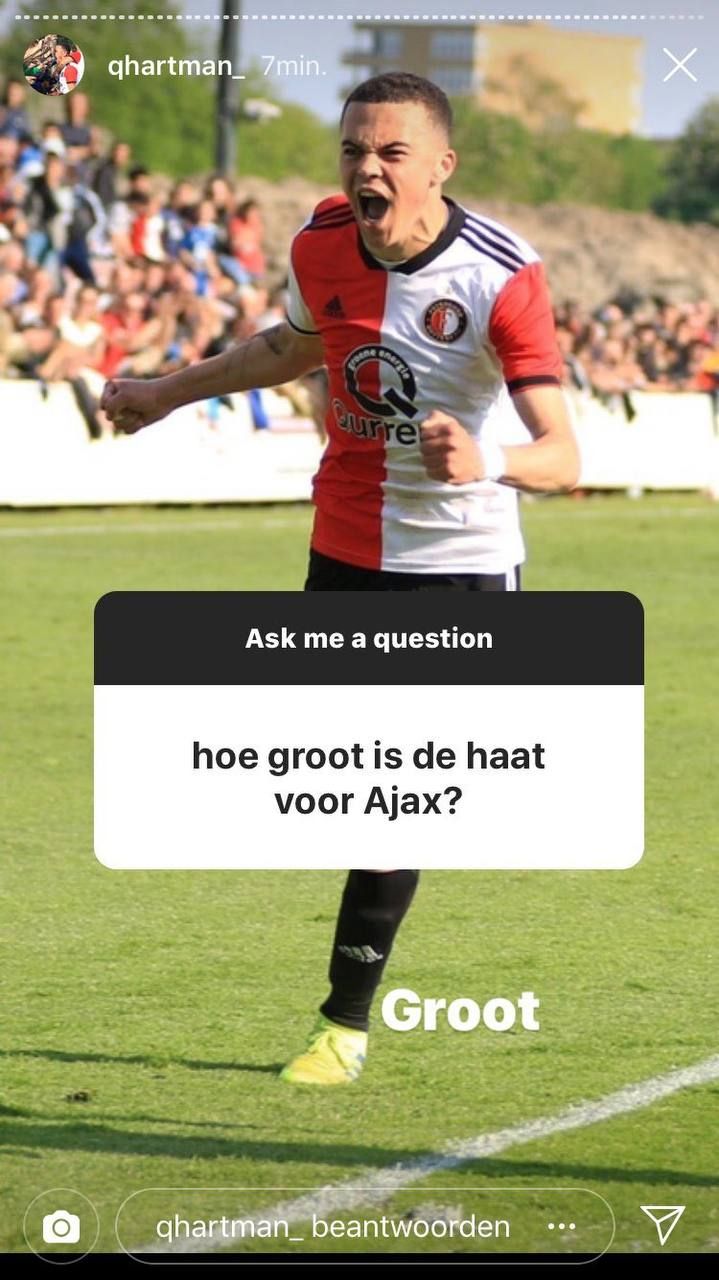 Oude uitspraken van Quilindschy Hartman over Ajax duiken op direct na ...