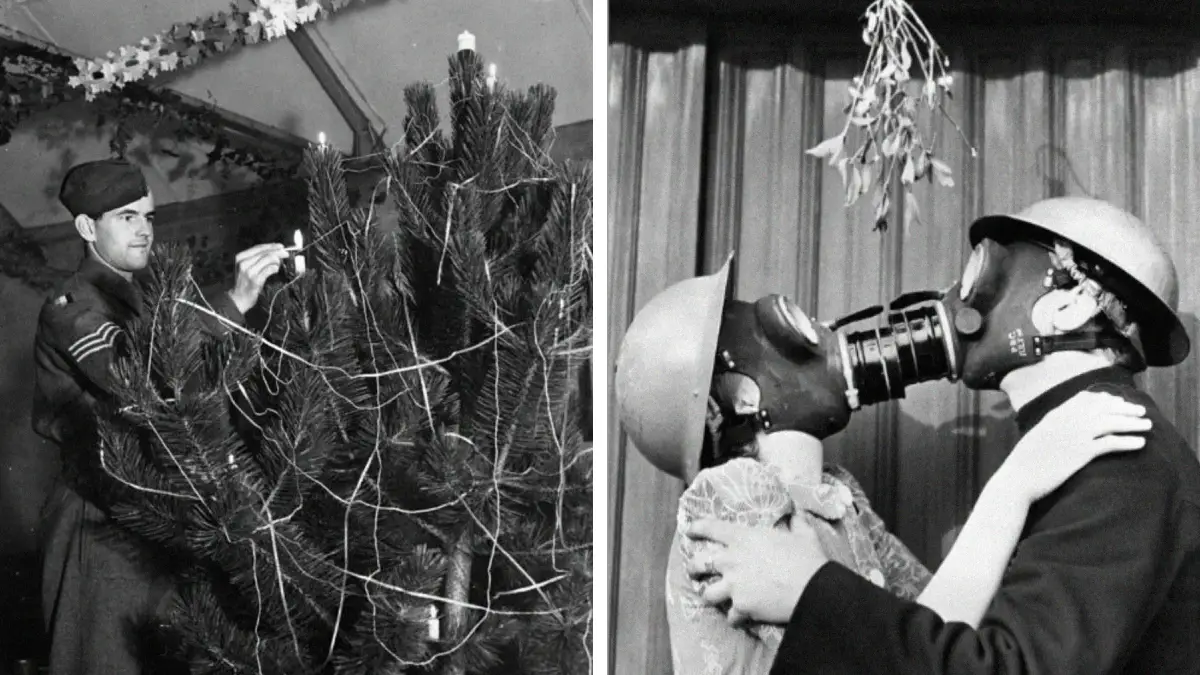 15 holiday traditions from WWI and WWII America that feel surreal