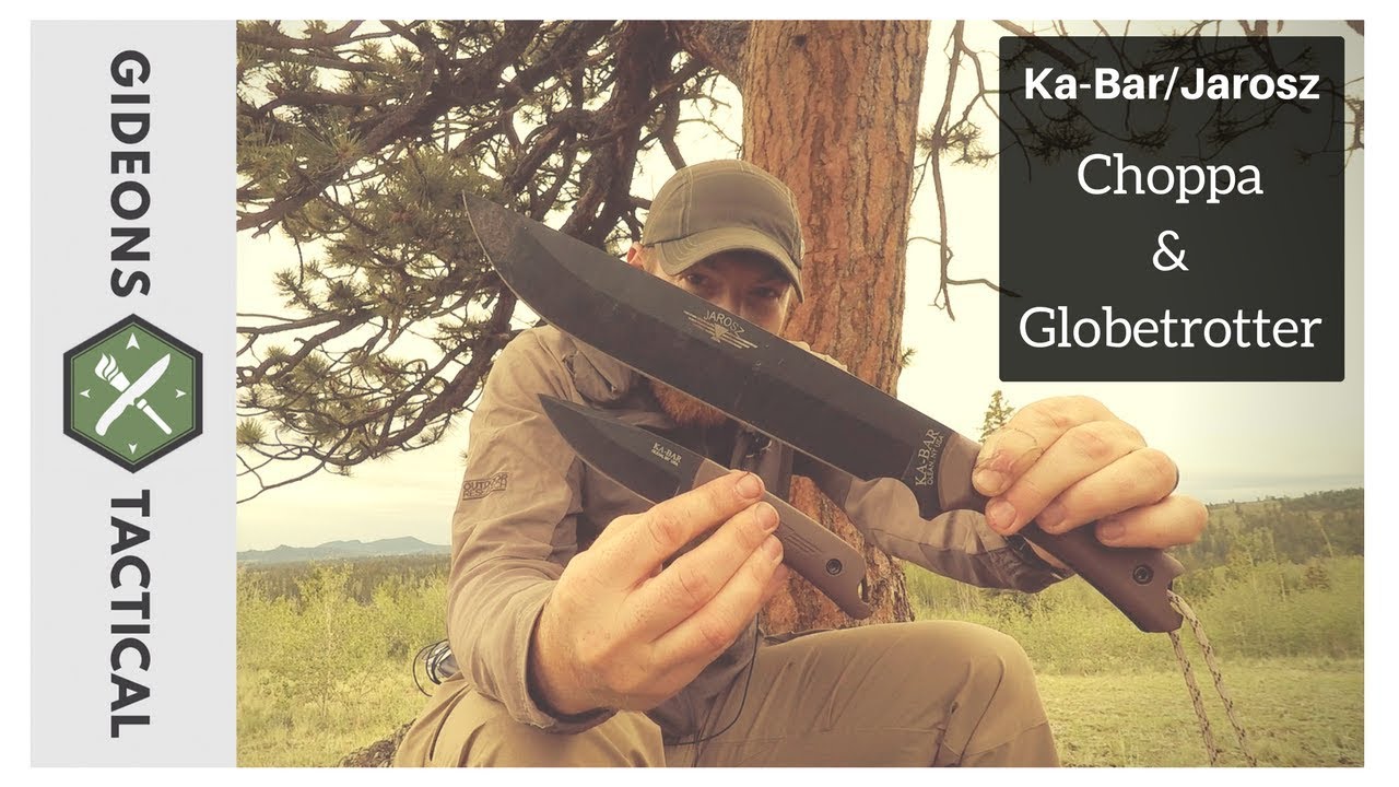 Do they work well together? Ka-Bar/Jarosz Choppa & Globetrotter
