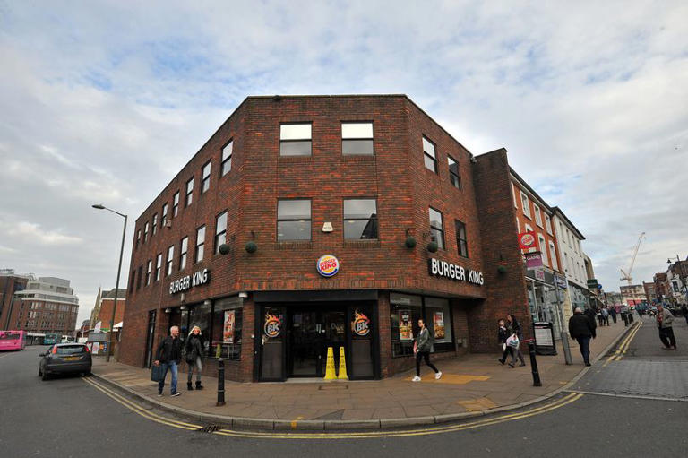 Guildford hailed as the UK’s 'chicken nugget capital' by Burger King ...