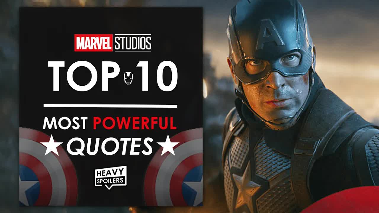 Top 10 most powerful quotes in the MCU | Iron Man to Avengers: Endgame