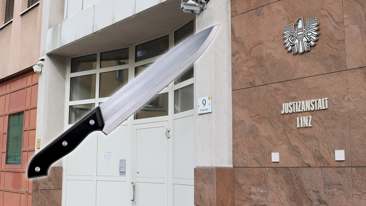 Mann beschwert sich über Lärm, zückt plötzlich Messer