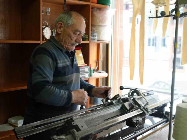 Asırlardır üretilen Kastamonu fanilasına kış günlerinde yoğun ilgi