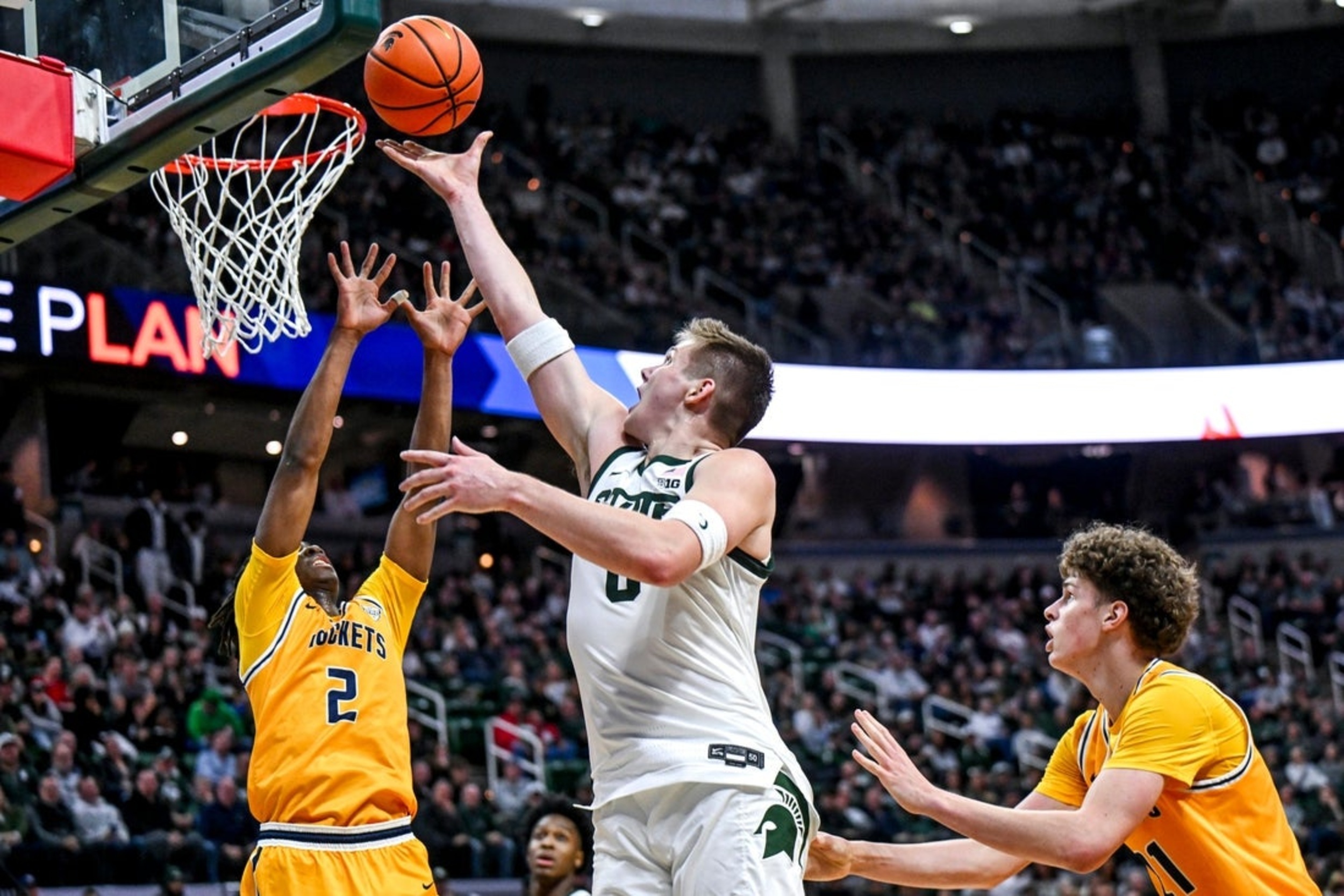 No. 9 Michigan State wary of 3-point launching Cornell