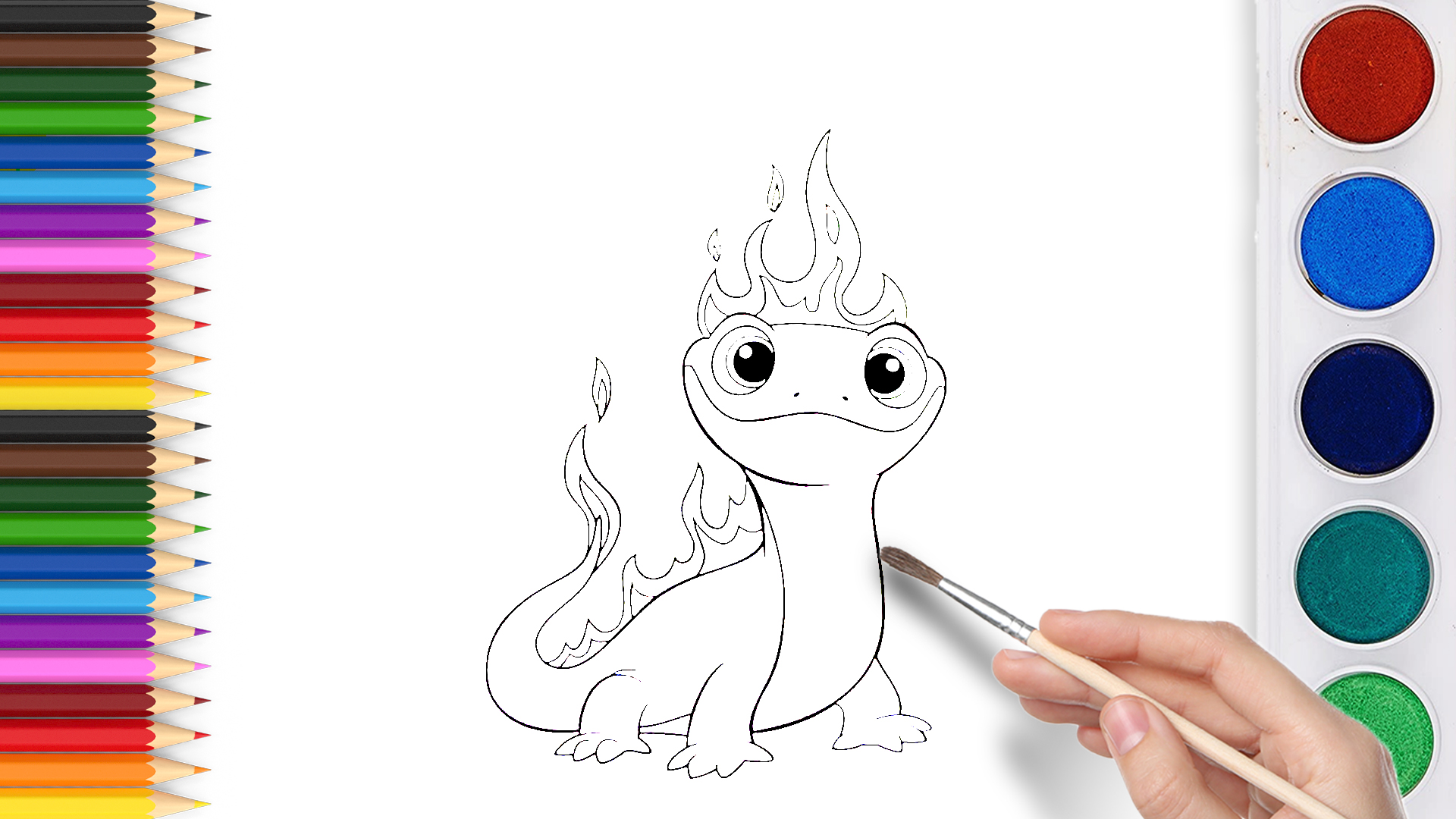 Learning color names for kids