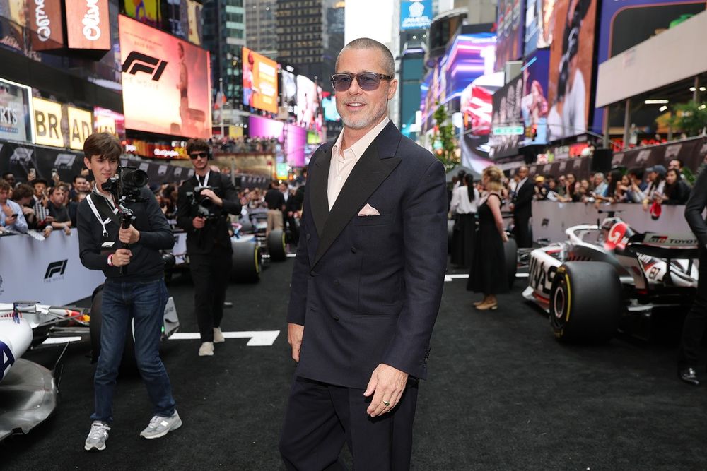 The Brad Pitt fitting that decided the look of the "F1" movie