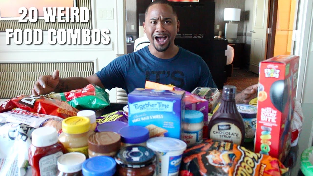 Trying 20 weird food combos you recommended