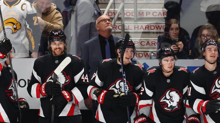 Sabres fans celebrate a surprising 8-game winning streak