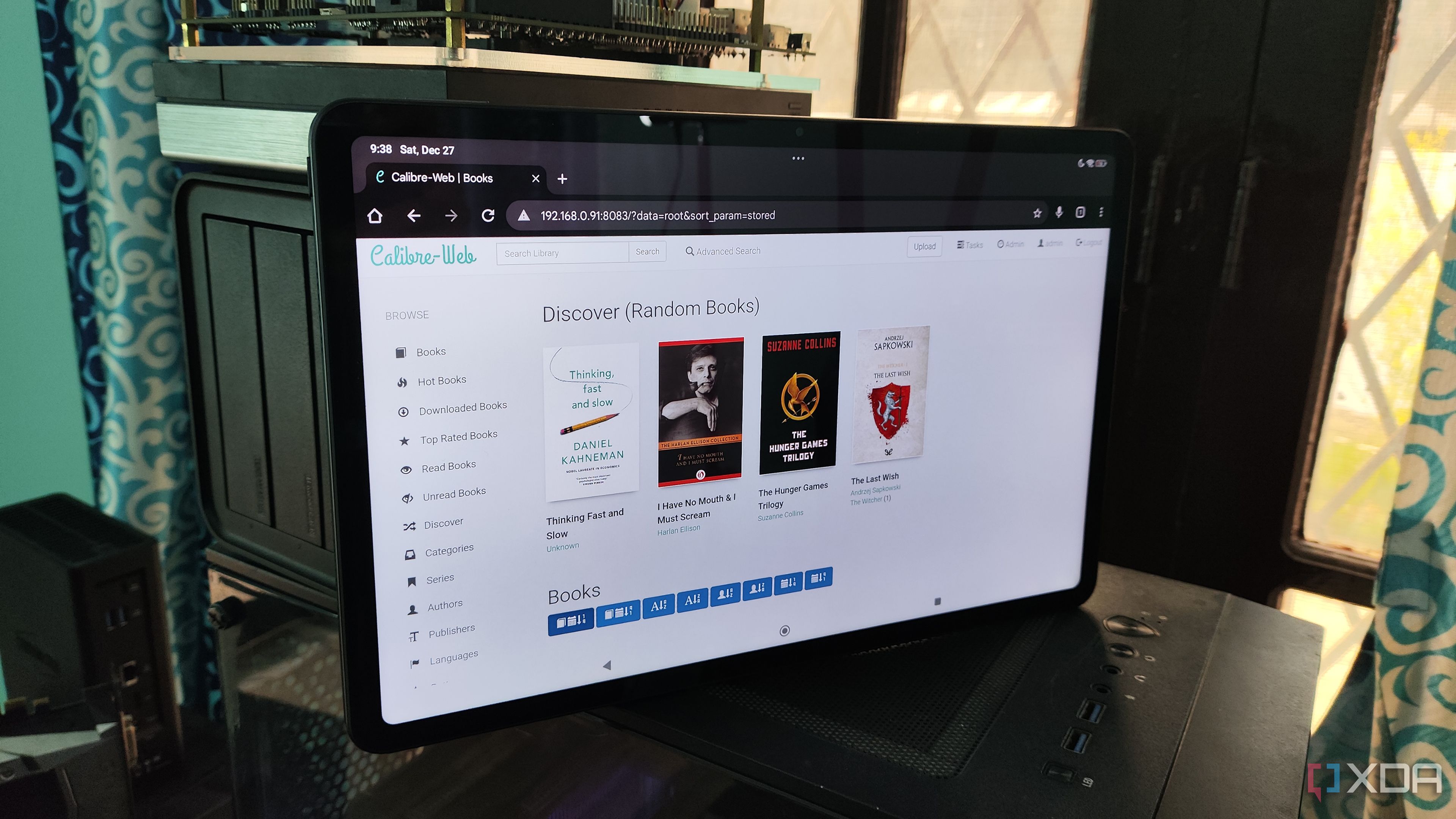 Calibre-Web is like Jellyfin for ebooks, and it turned my unorganized ...