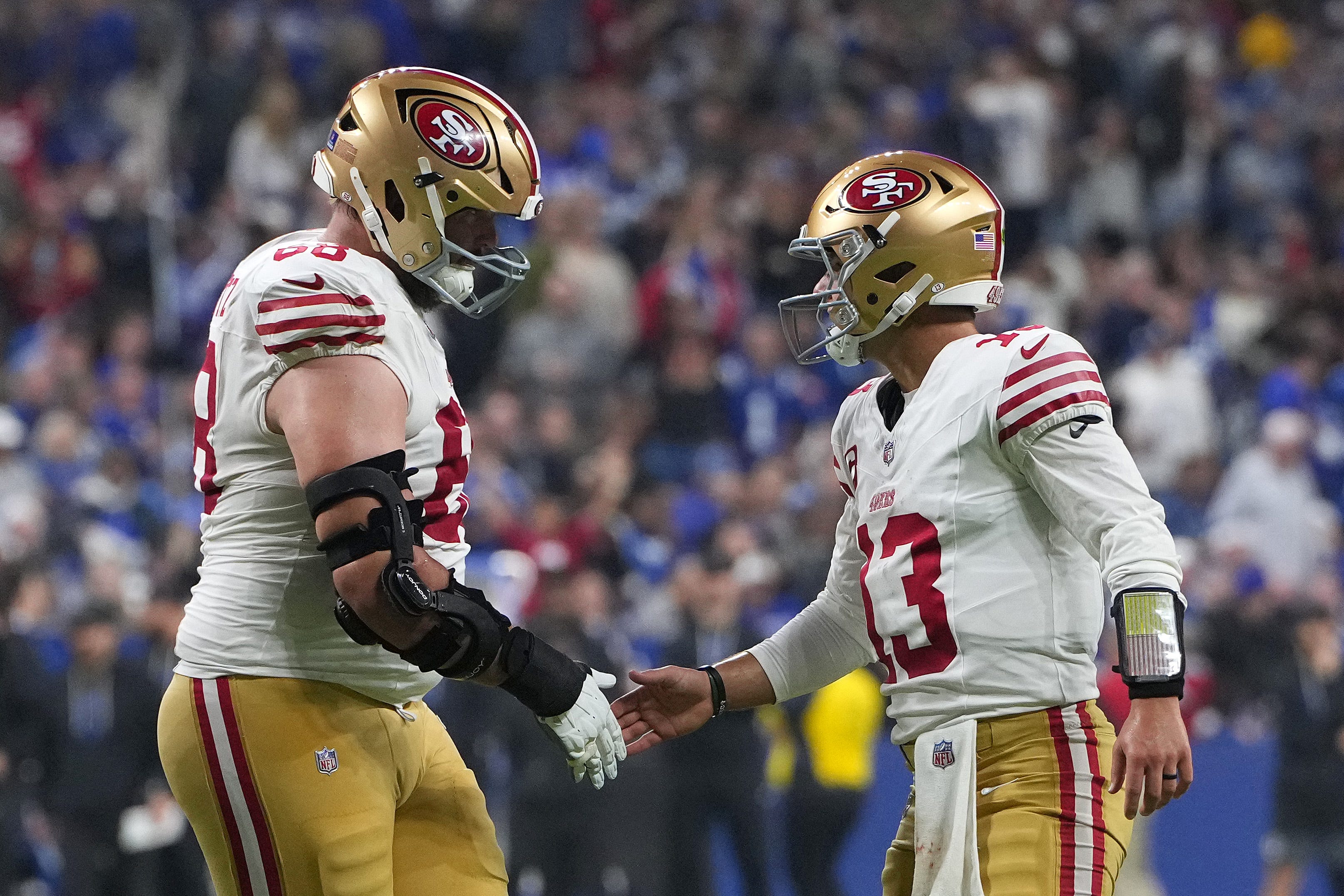 49ers offensive depth chart after early free agency additions