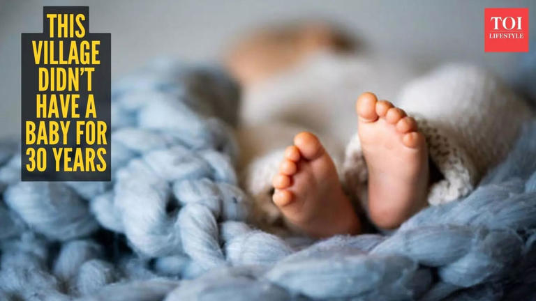 A village went 30 years without a birth until this baby arrived