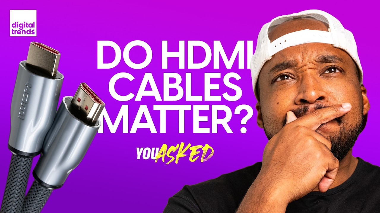 Learn if premium HDMI cables change modern television performance