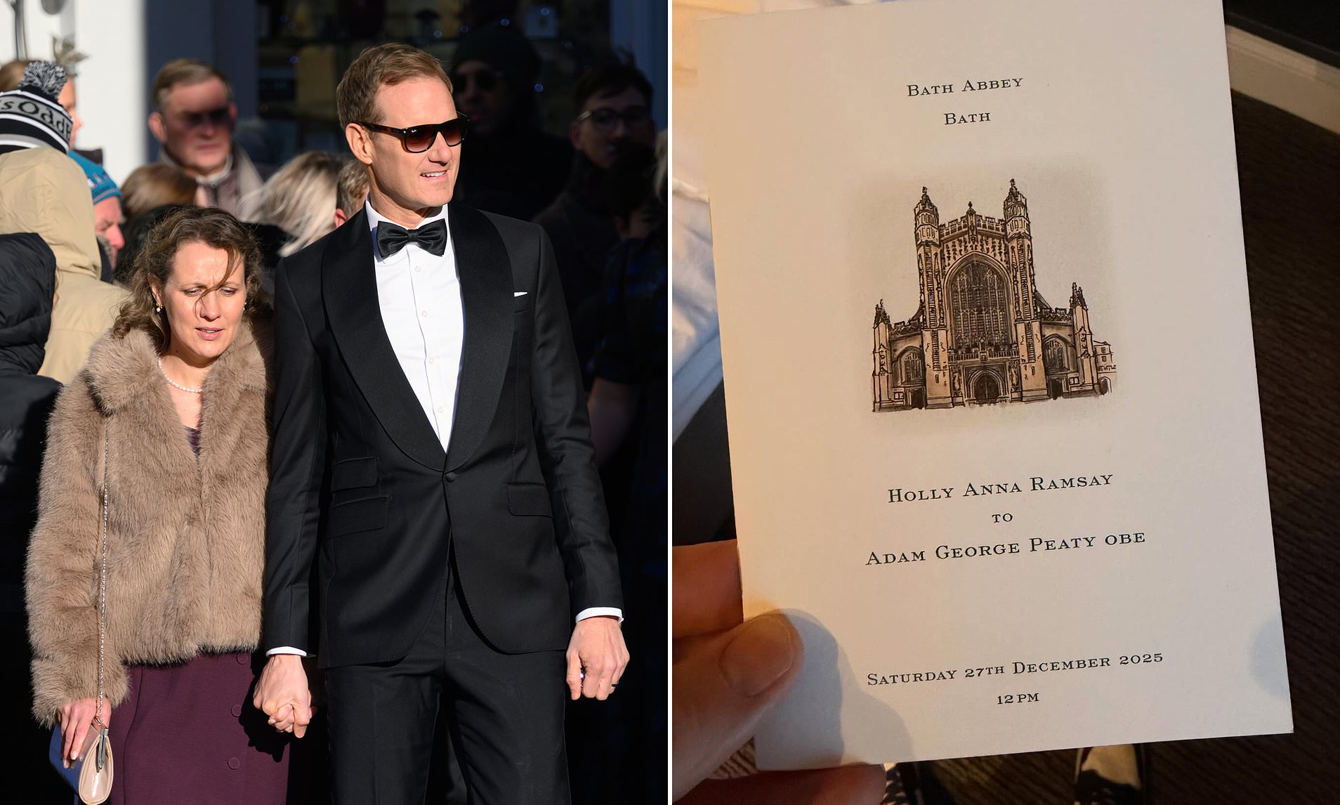 Adam Peaty's Strictly co-star shares first glimpse inside wedding to ...