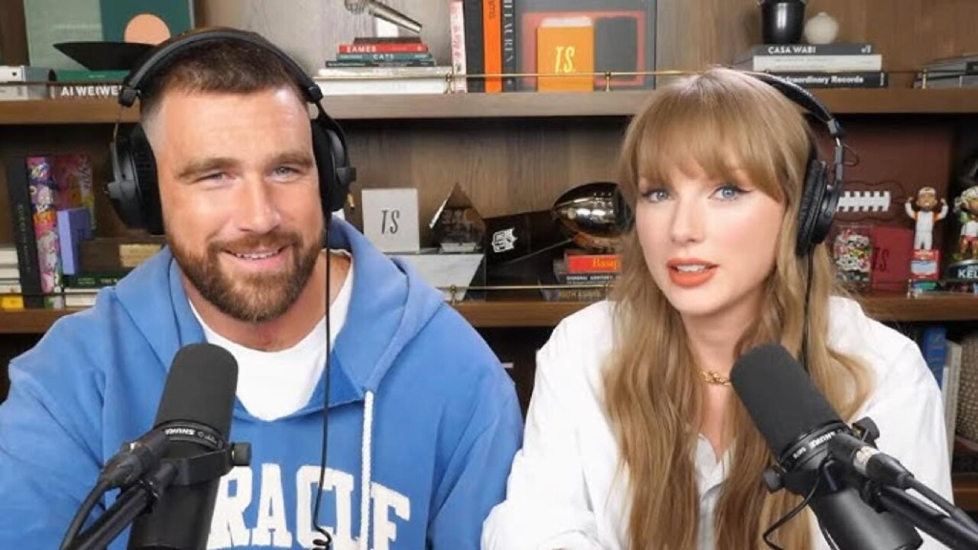 Travis Kelce sends message to Taylor Swift after career move