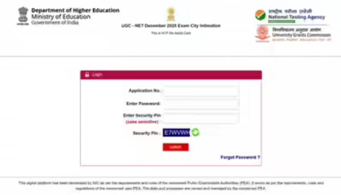 UGC NET December 2025 city intimation slip released: NTA issues ...