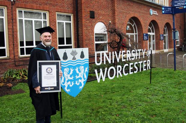 University staff to run London Marathon in graduation regalia