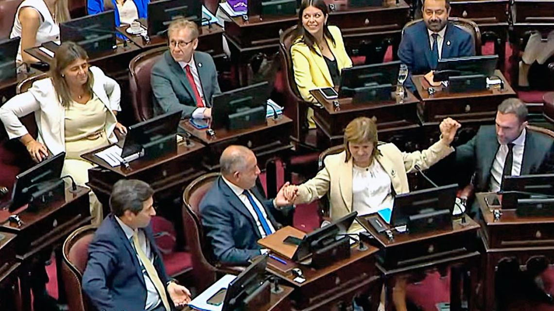 Operativo euforia: Milei suma oxígeno para el próximo round y Santilli ...